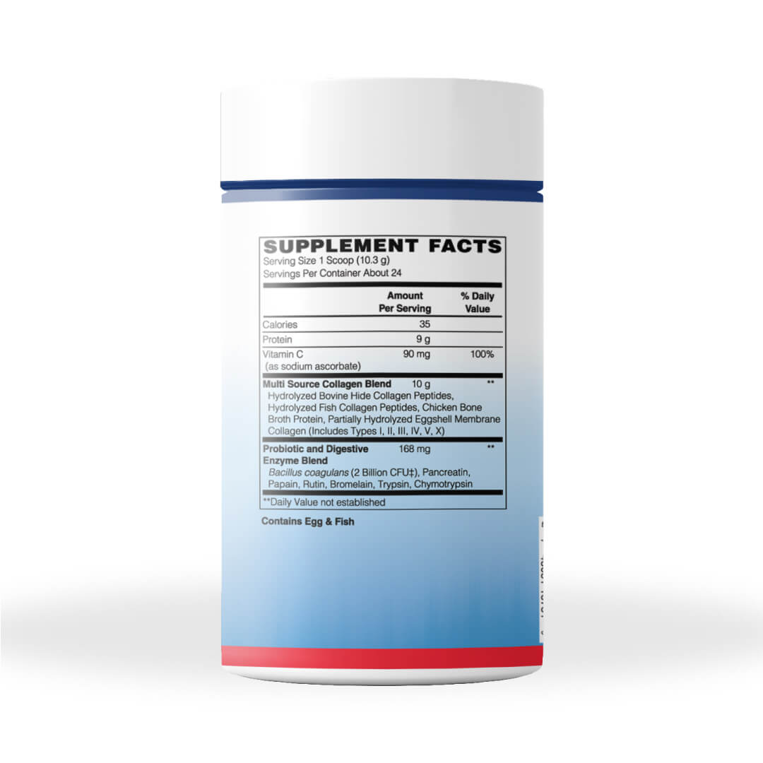 Multi Source Collagen Peptides For Joint Support