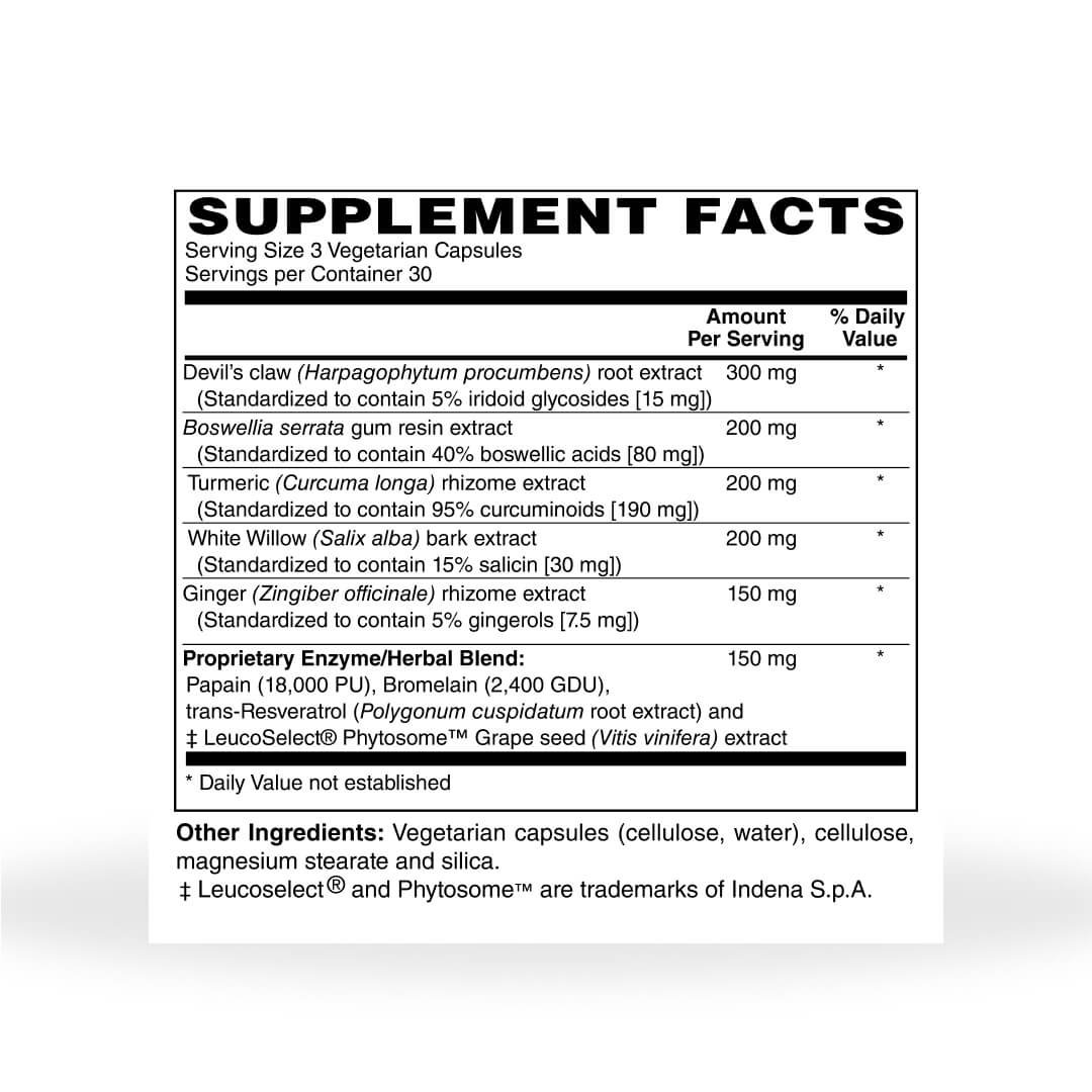 InflamMove & Natural Pain Relief Supplement